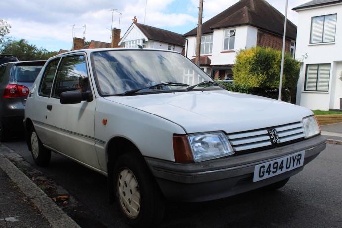 Peugeot 205 Junior (1990), one owner from new - Classifieds — Club ...