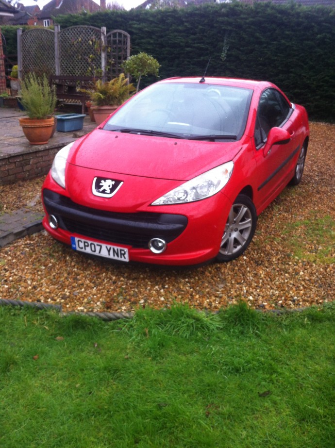 PEUGEOT 207 CC 16 INCH GENUINE ALLOY WHEELS & TIRES 195/55/16 X 4 ...